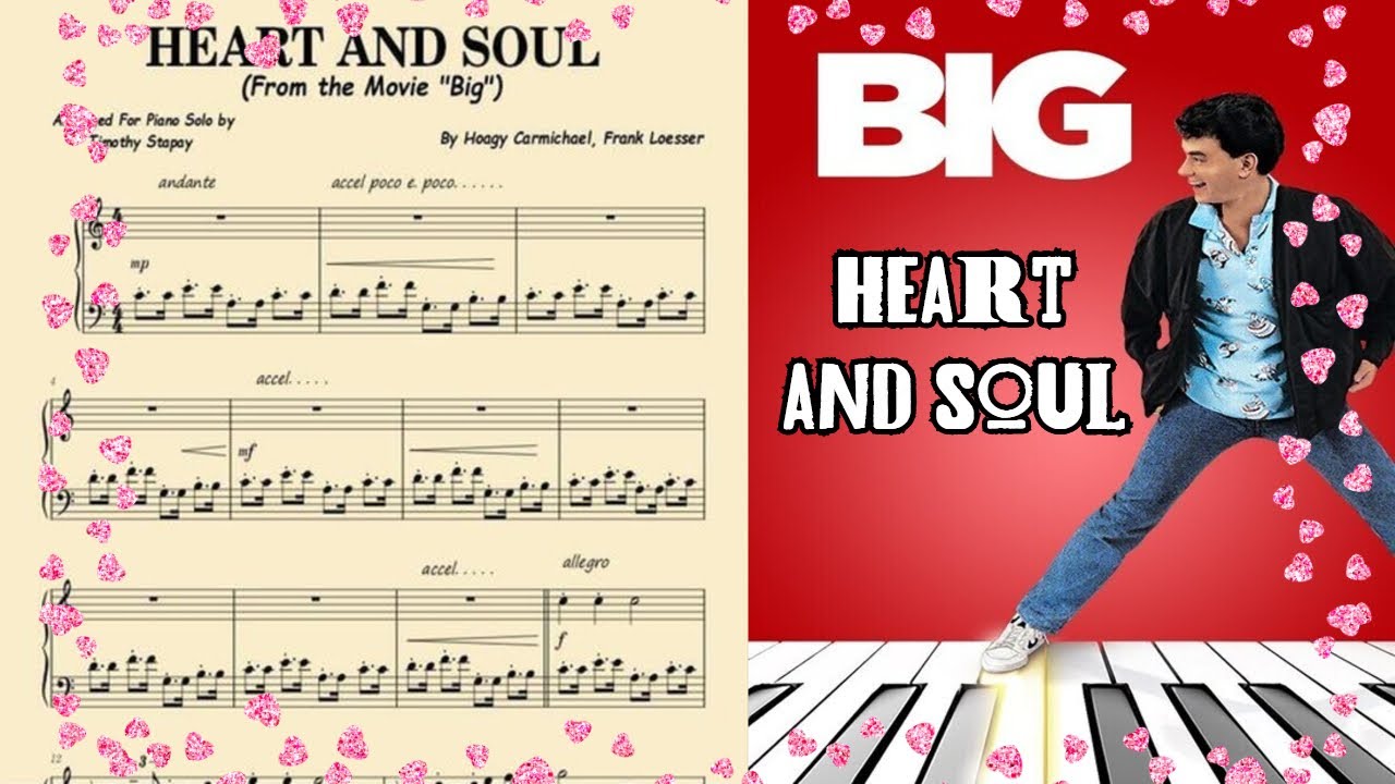 Heart And Soul (Theme from movie "Big" ) Piano Transcription - YouTube