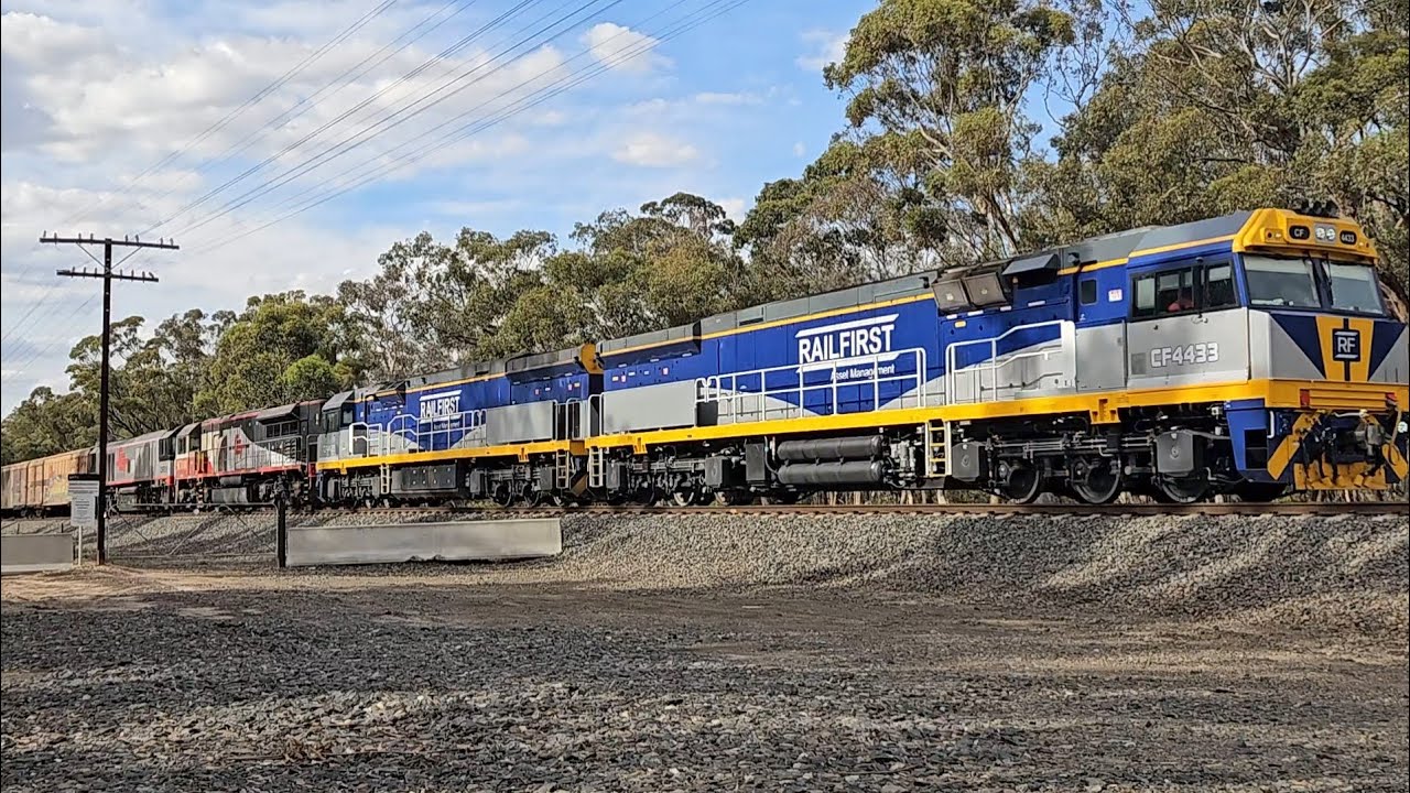 1PM9 SCT up "Dark Ghost" (CF, CF, SCT, CSR), Forrestfield to Laverton ...
