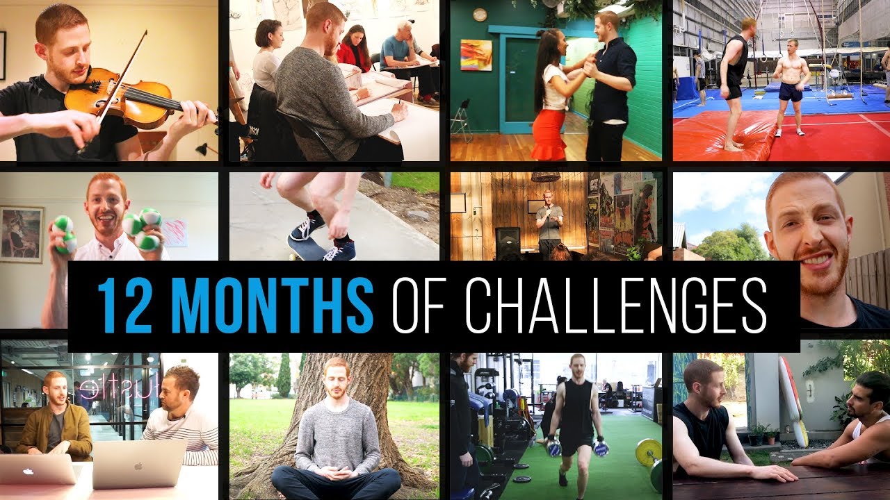 What will you learn? - 12 Months of Challenges - YouTube