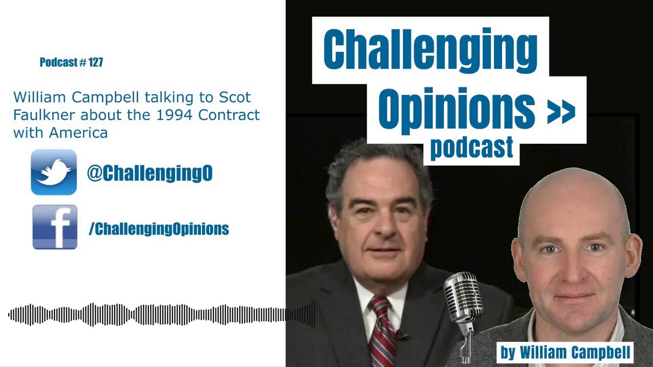 CO127 Scot Faulkner on the 1994 Contract with America - YouTube