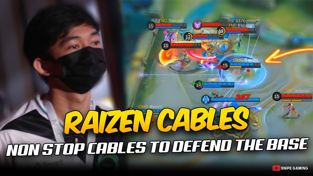 RAIZEN NON STOP CABLES TO DEFEND THEIR BASE. . . 😮 - YouTube