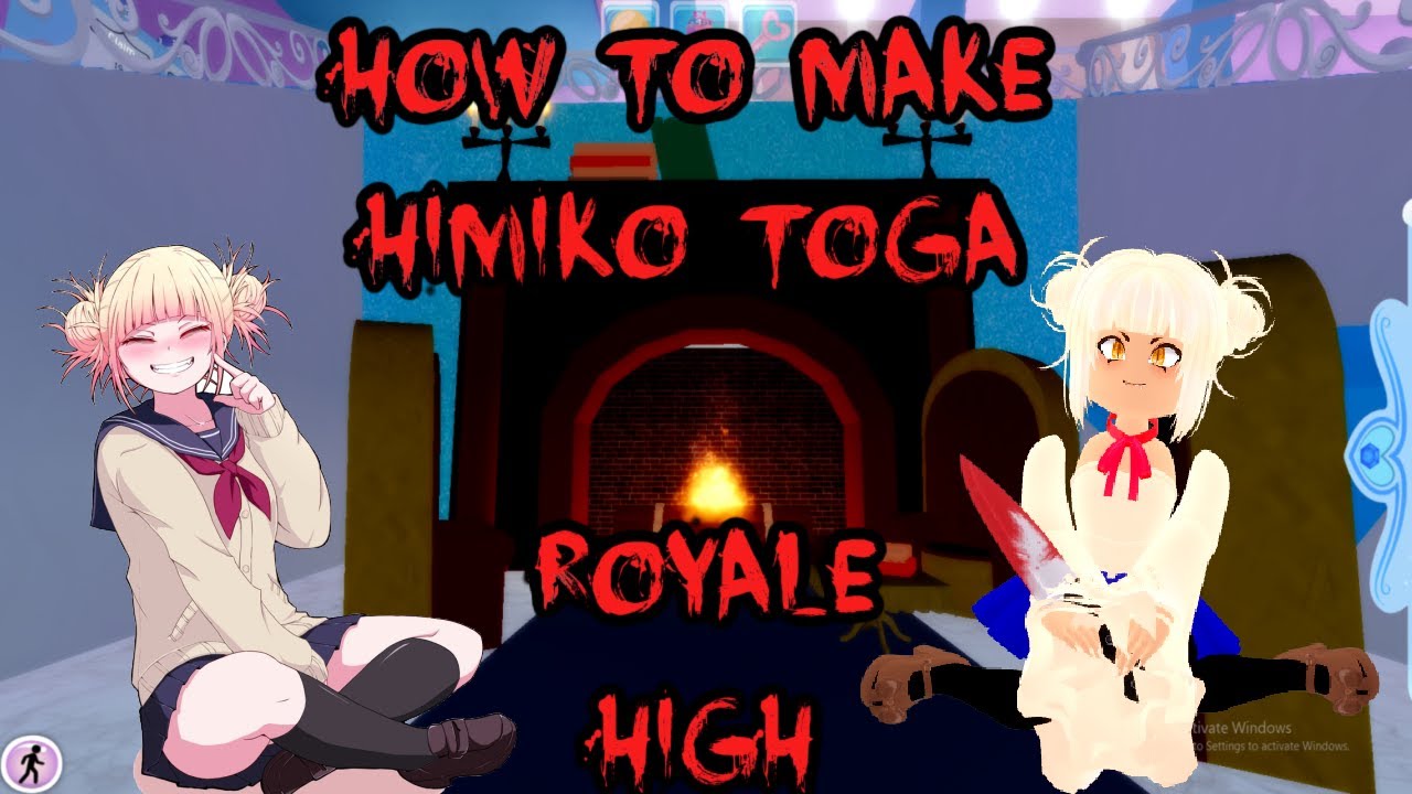 How to make Himiko Toga in Royale High- MHA Himiko Toga outfit re ...