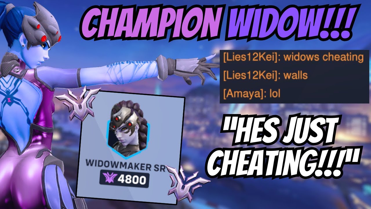 CHAMPION WIDOWMAKER Gets Accused of CHEATING Again...(ft. z4ch_ow ...
