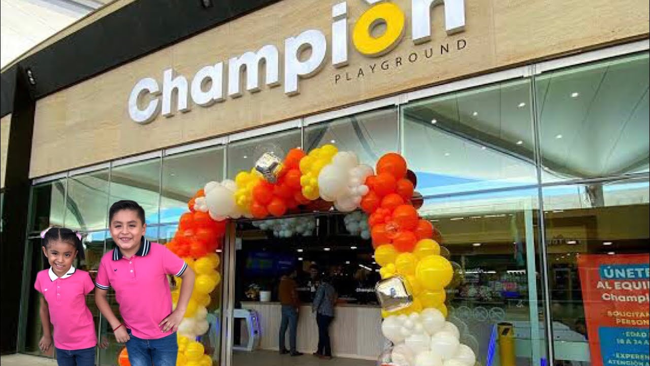 Champion playground Monterrey #baby #funny #gameplay - YouTube