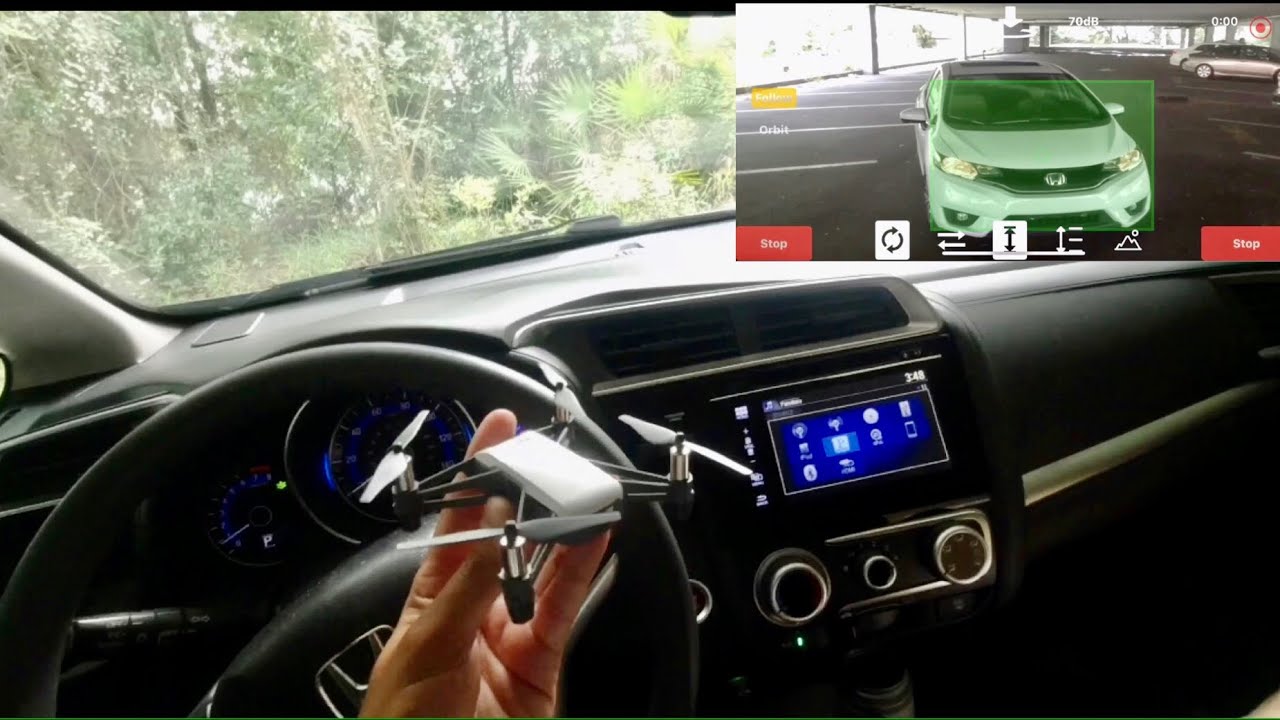 Dji Ryze Tello Active track a Car;Flying Indoor Parking Lot using ...