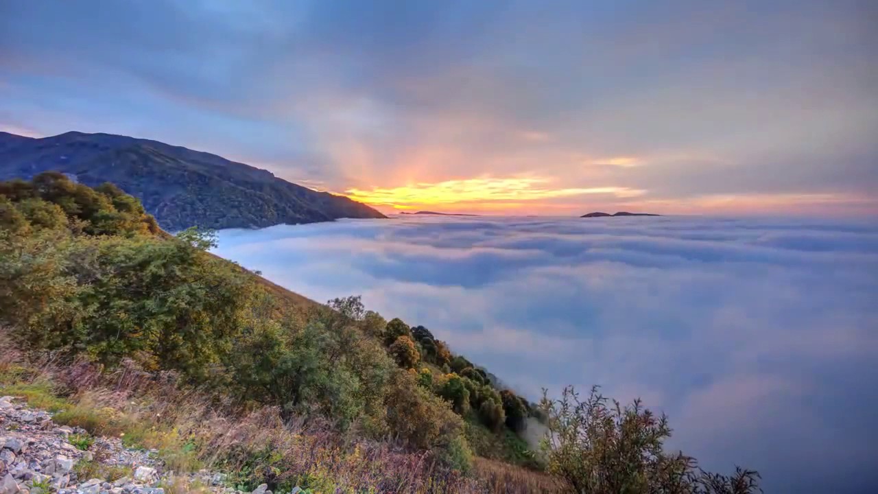 Chechen nasheed and beautiful chechen landscape - YouTube