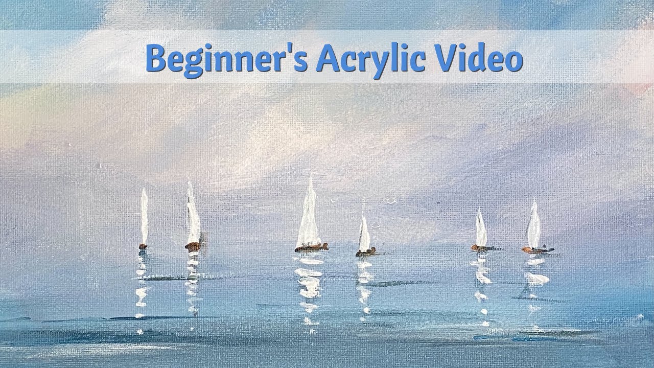 Easy Acrylic Painting For Beginners to Get Started - YouTube