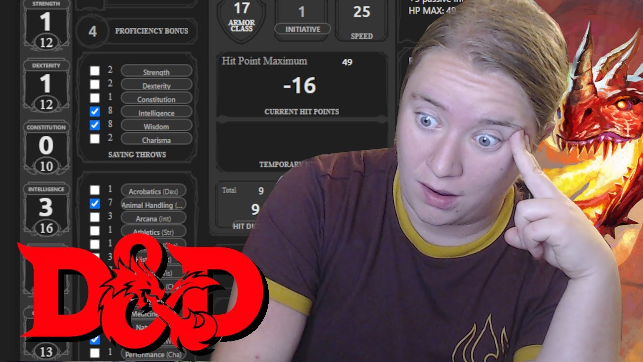My Worst DnD Character - YouTube