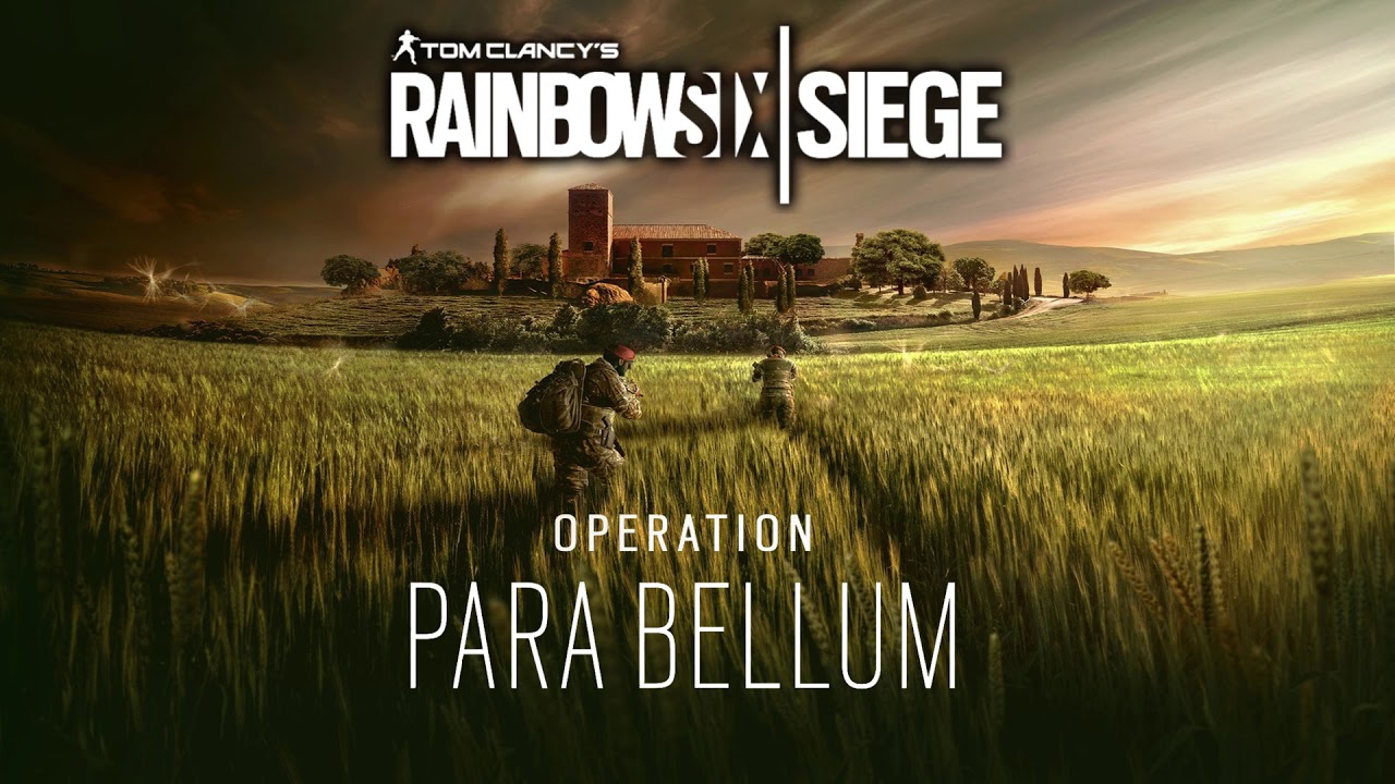 Tom Clancy's Rainbow Six® Siege: Operation Para Bellum | Main Menu ...