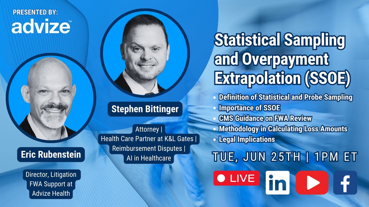 Statistical Sampling and Overpayment Extrapolation (SSOE) - YouTube