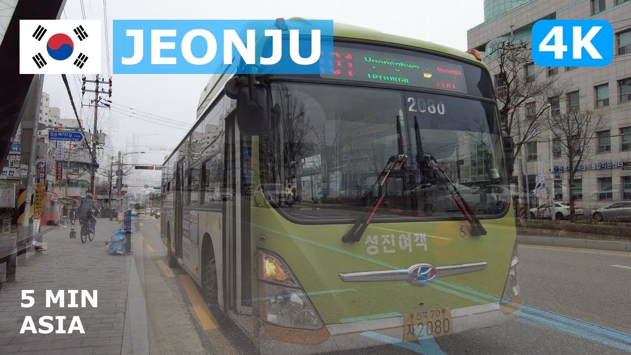 🇰🇷 South Korea - Jeonju: 5 Minutes Walking Tour - 4K - YouTube