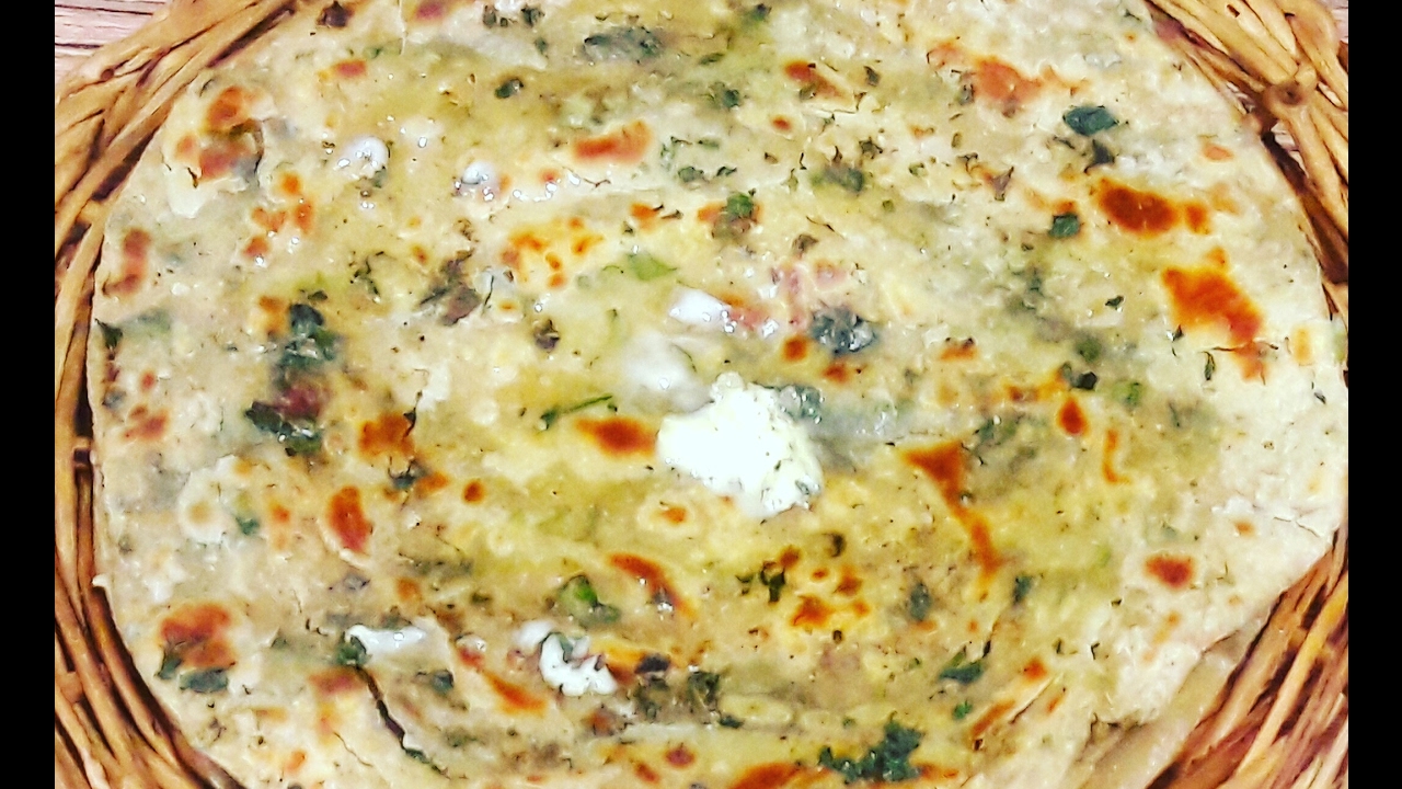 Mint Layered Paratha/Pudina Lachha Paratha - YouTube