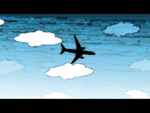 Plane overhead sound effect - YouTube