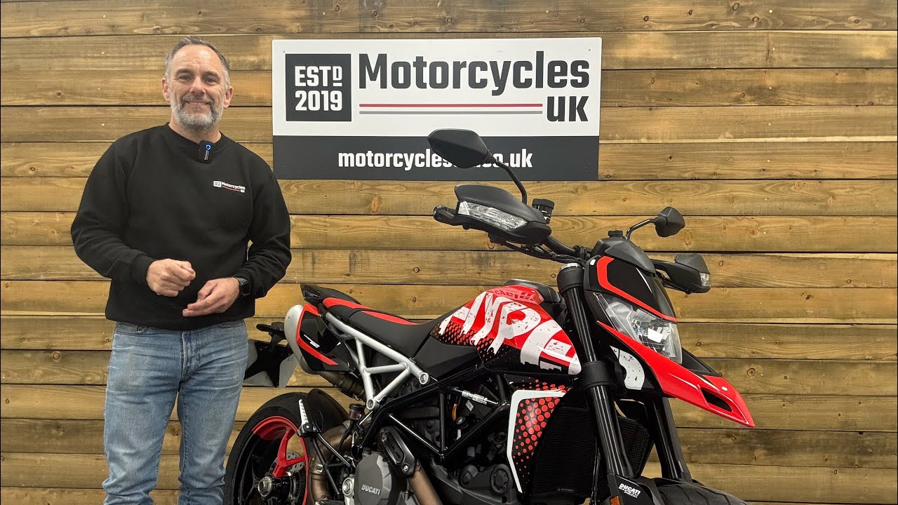 Ducati Hypermotard 950 RVE, Stunning Supermoto Style Motorcycle! - YouTube