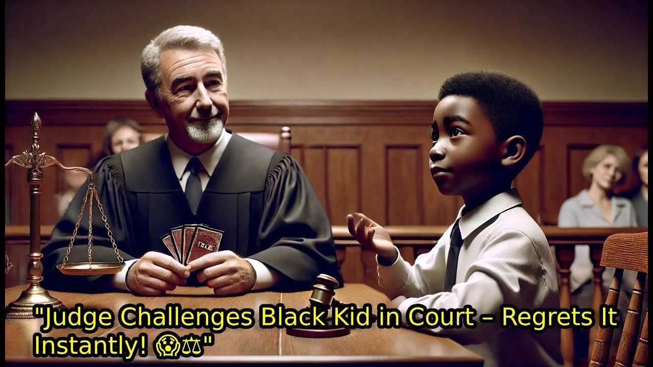 Judge Plays "Truth or Lie" With Black Kid In Court, Not Knowing He's a ...