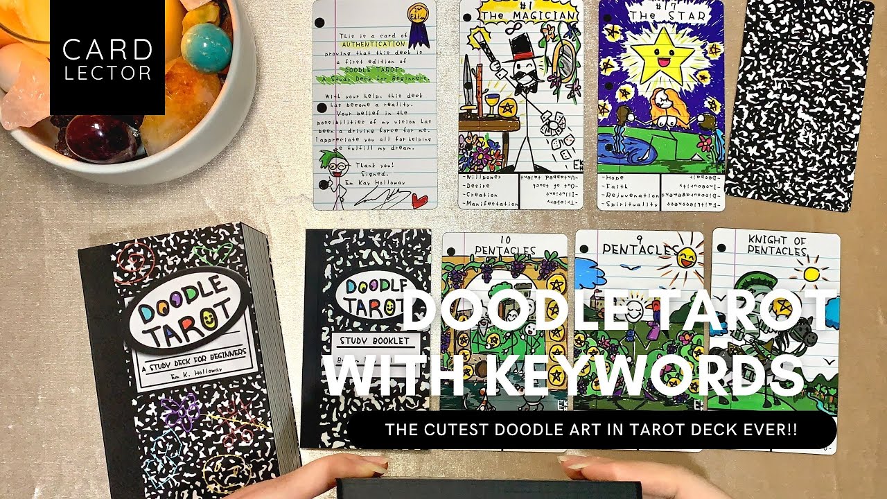 DOODLE TAROT - KEYWORD - Review by CardLector - YouTube