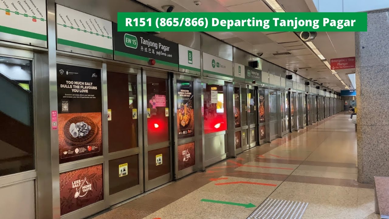 [2nd 86x R151 To Debut][SMRT] R151 (865/866) departing Tanjong Pagar ...