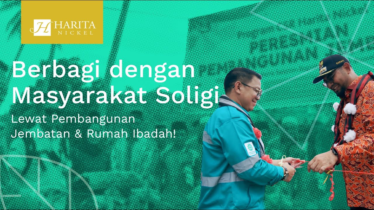 Jembatan dan Rumah Ibadah Baru Desa Soligi, Pulau Obi - YouTube