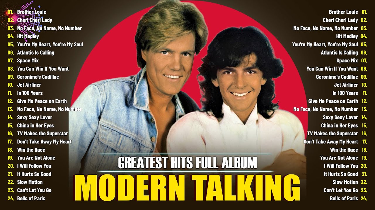 Modern Talking Greatest Hits Full Album 2025 - The Best Of Modern ...