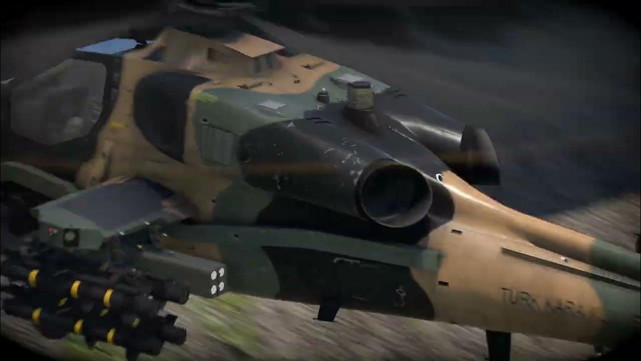 Atak Time - War Thunder T-129 Cinematic Gameplay - YouTube