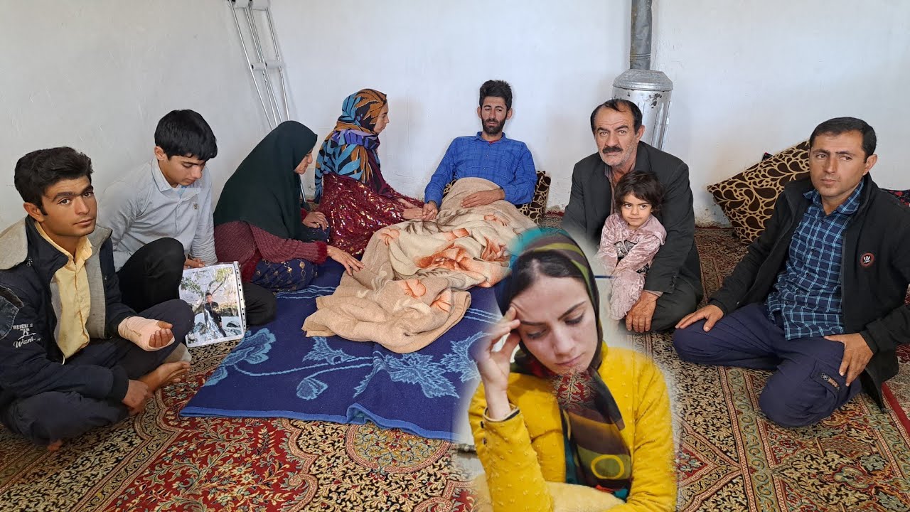 The story of the father trip toVisiting his sick daughter Zahra and ...