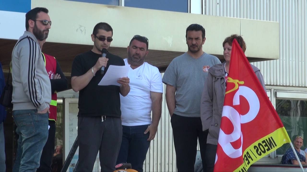 Intervention Nicolas Casoni SG CGT Centrale de Gardanne - YouTube