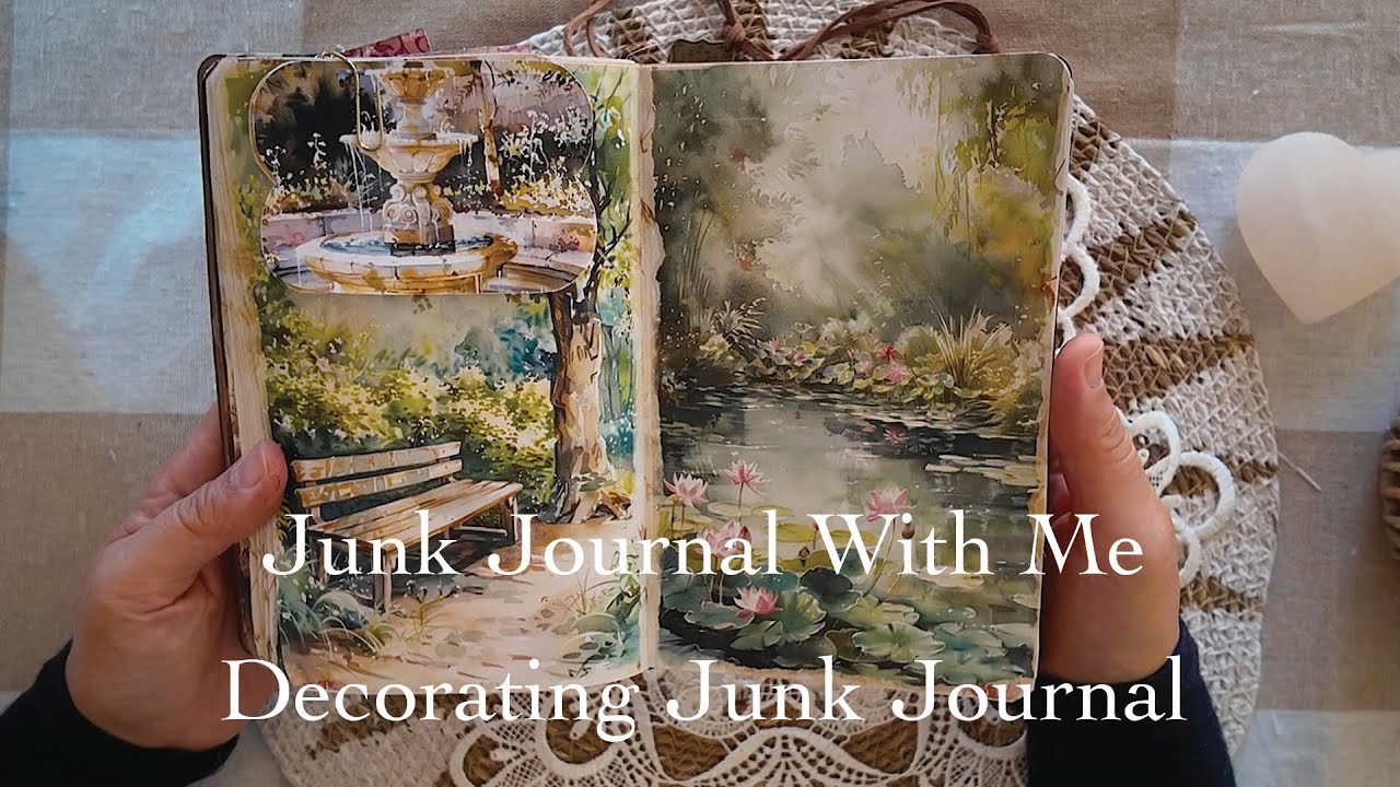 ️ 7 | Junk Journal Easy Decorating | Junk Journal Ideas | Pockets ...
