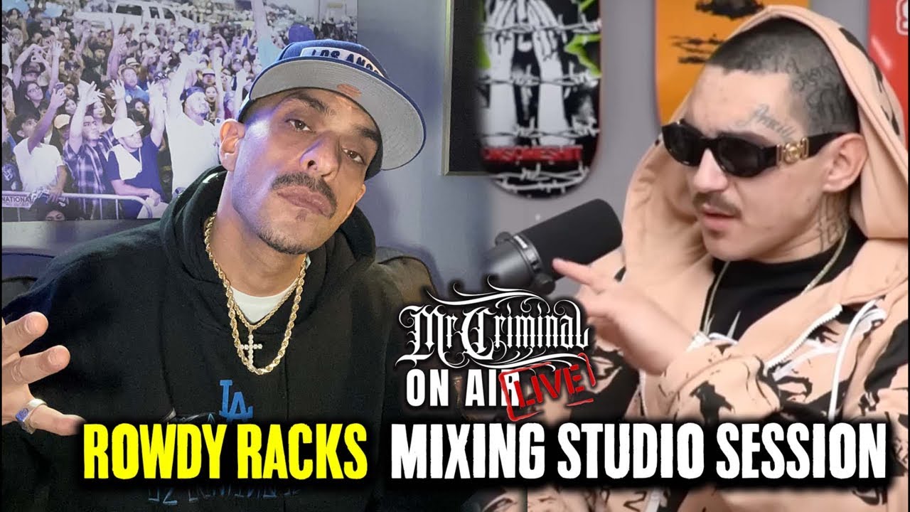 Mr Criminal is LIVE! Working on the Rowdy Racks Mix! - YouTube