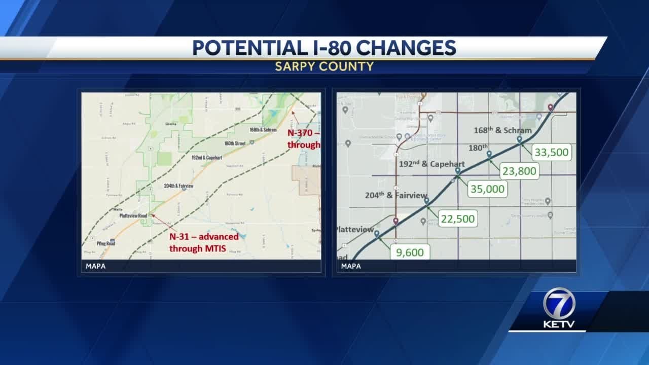 Study reveals 192nd Street as ideal spot for new I-80 interchange - YouTube