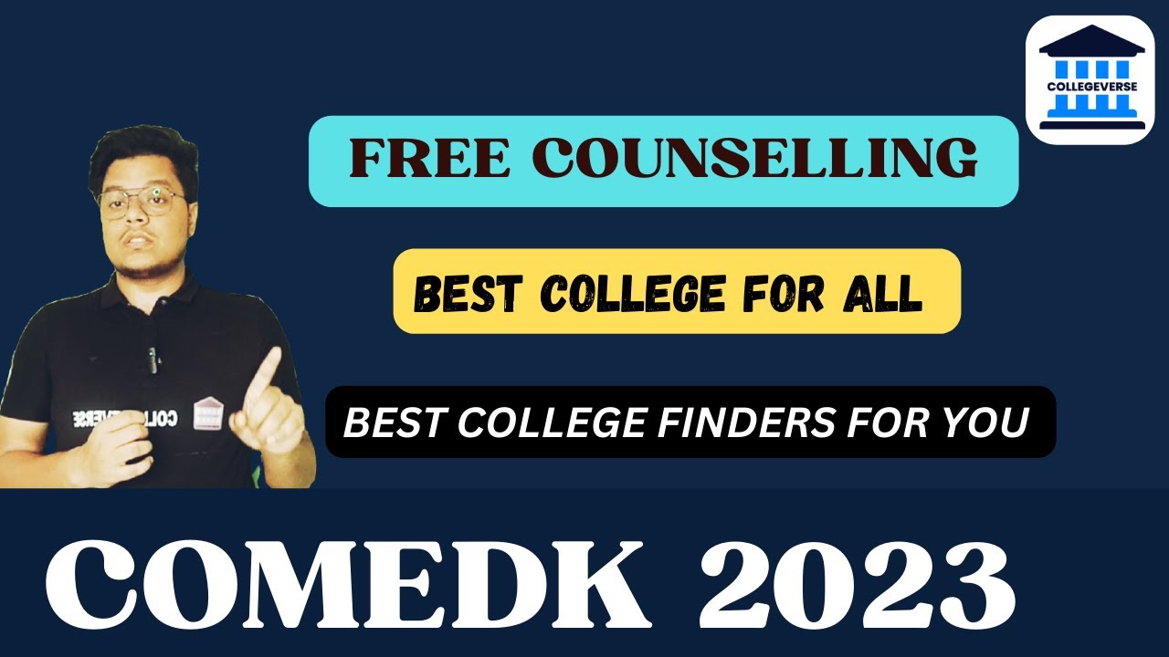COMEDK 2023- Free Counselling Session| Best College For all | College ...