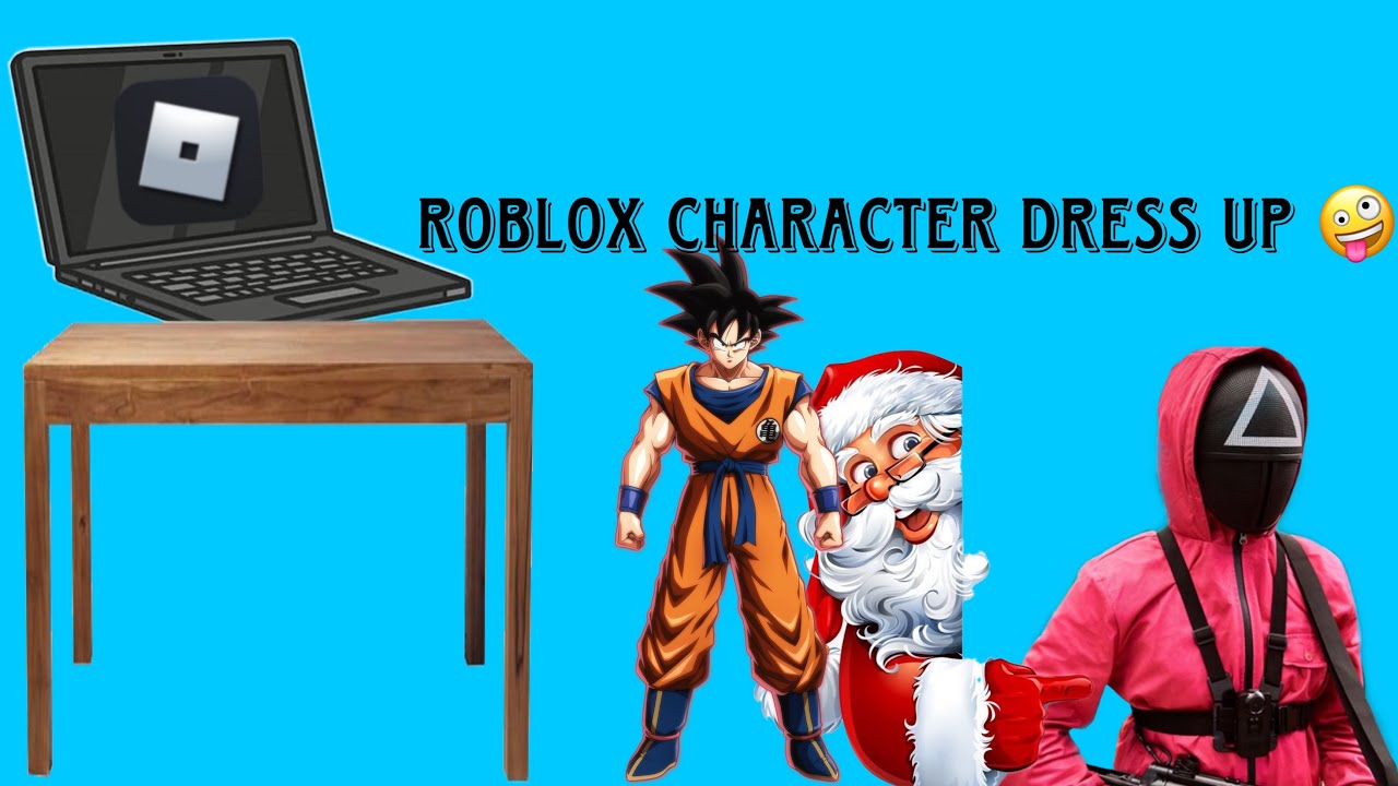 Roblox character dress up 🤪 watch for our new intro - YouTube