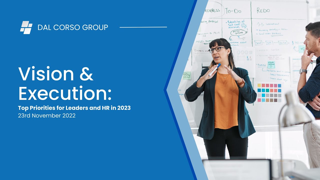 Vision & Execution: Top Priorities for Leaders in 2023 - YouTube