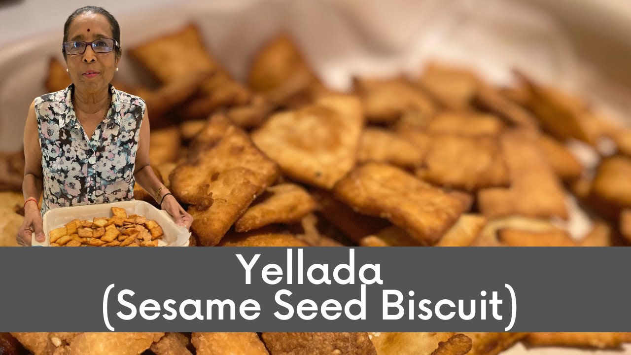Yellada (Sesame Seed Biscuit) | #yellada #sesameseed #sesame #biscuit # ...