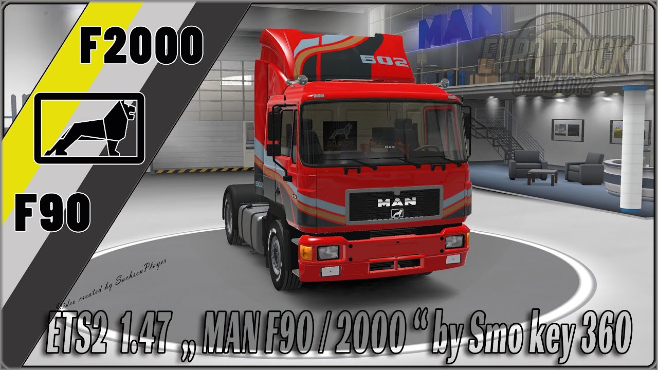🟢 ETS2 1.47 MAN F90 / F2000 by Smo Key 360 und einem Video Statement ...