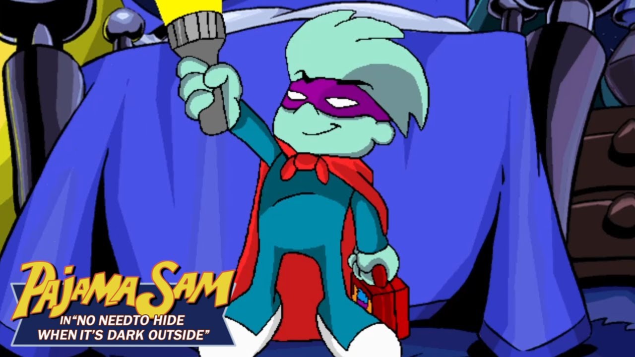 Pajama Sam: No Need to Hide When It's Dark Outside - YouTube