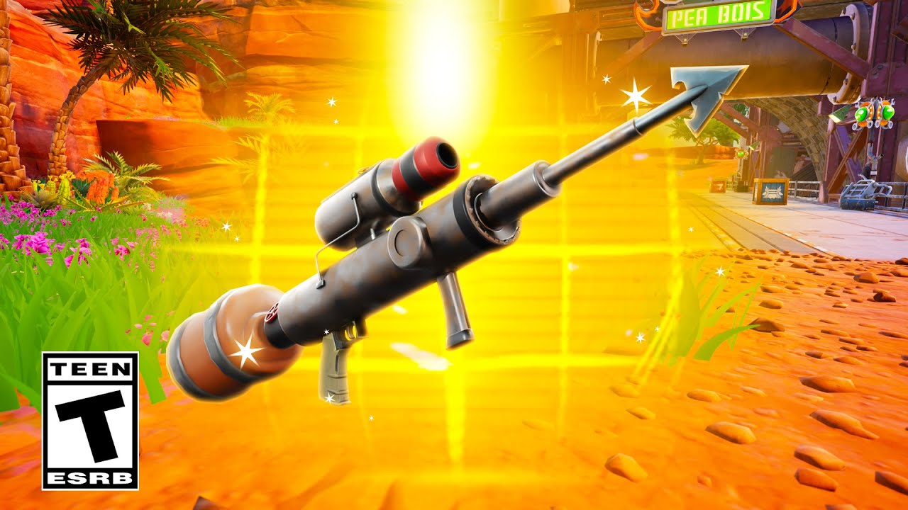Fortnite JUST ADDED This in Todays Update! (Tow Hook Harpoon Mythic ...