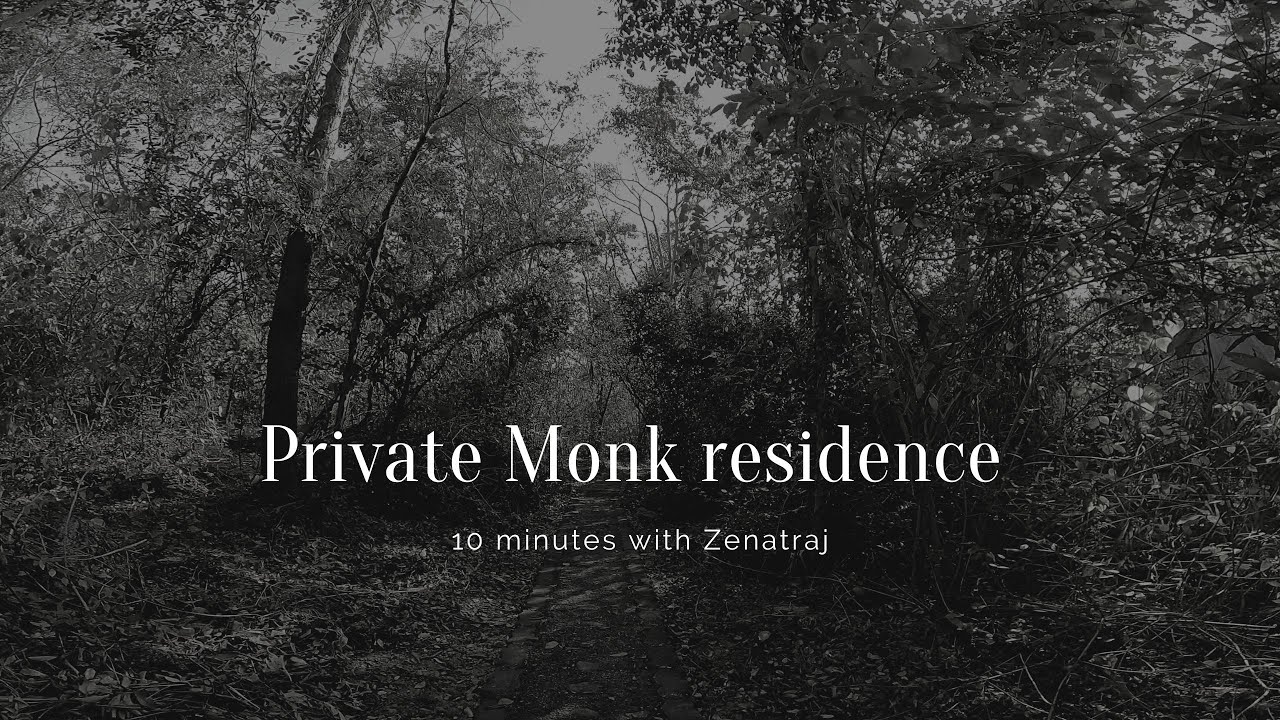 4K Walking tour with Zenatraj to Private Monk residence / Samnaksong ...
