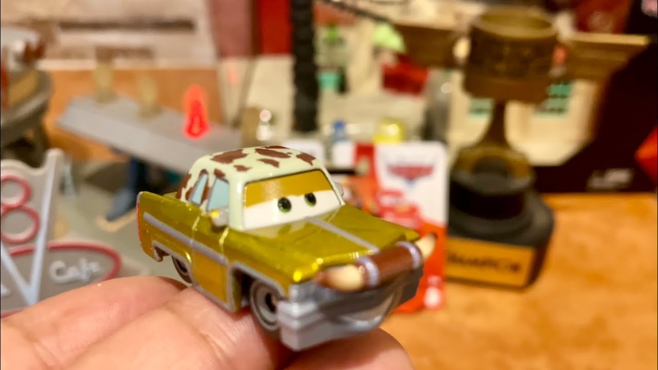 Cars Disney Mini Racers Tex Dinoco, Manager El Rey, Cars 1 & 3 Pixar ...