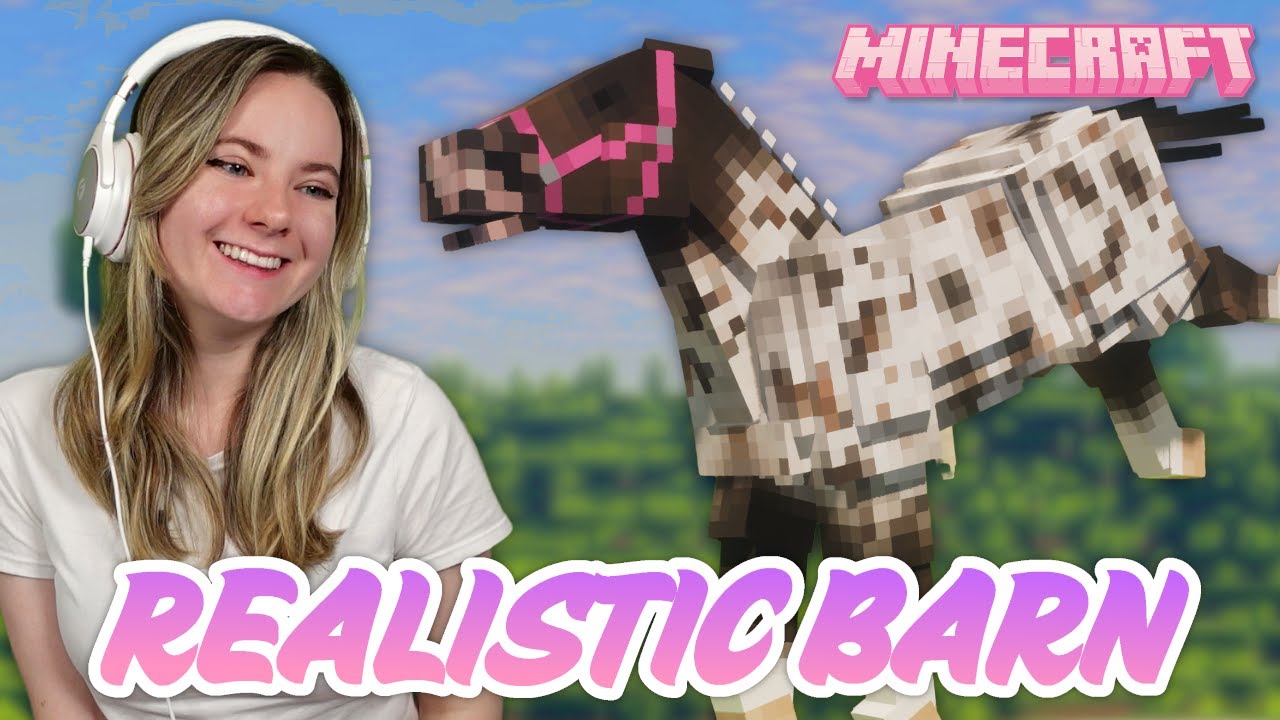 BUILDING MY PERFECT REALISTIC ROLEPLAY BARN - Minecraft SWEM Horse Barn ...
