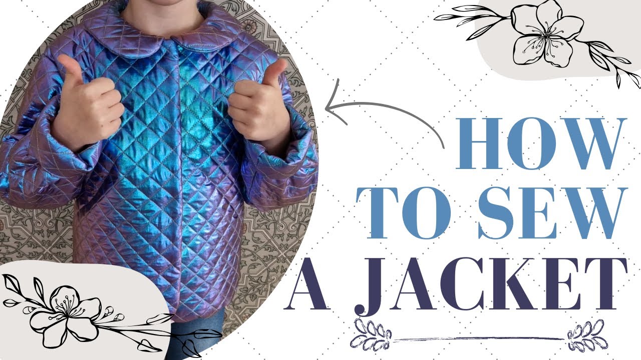 Sew the Rainbow Jacket with me! | With a scalloped hem and Peter Pan ...