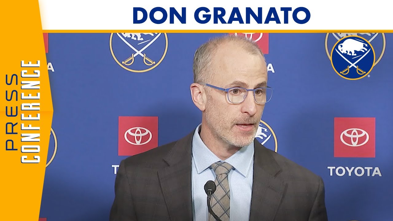 Head Coach Don Granato Following Shootout Loss | Buffalo Sabres - YouTube