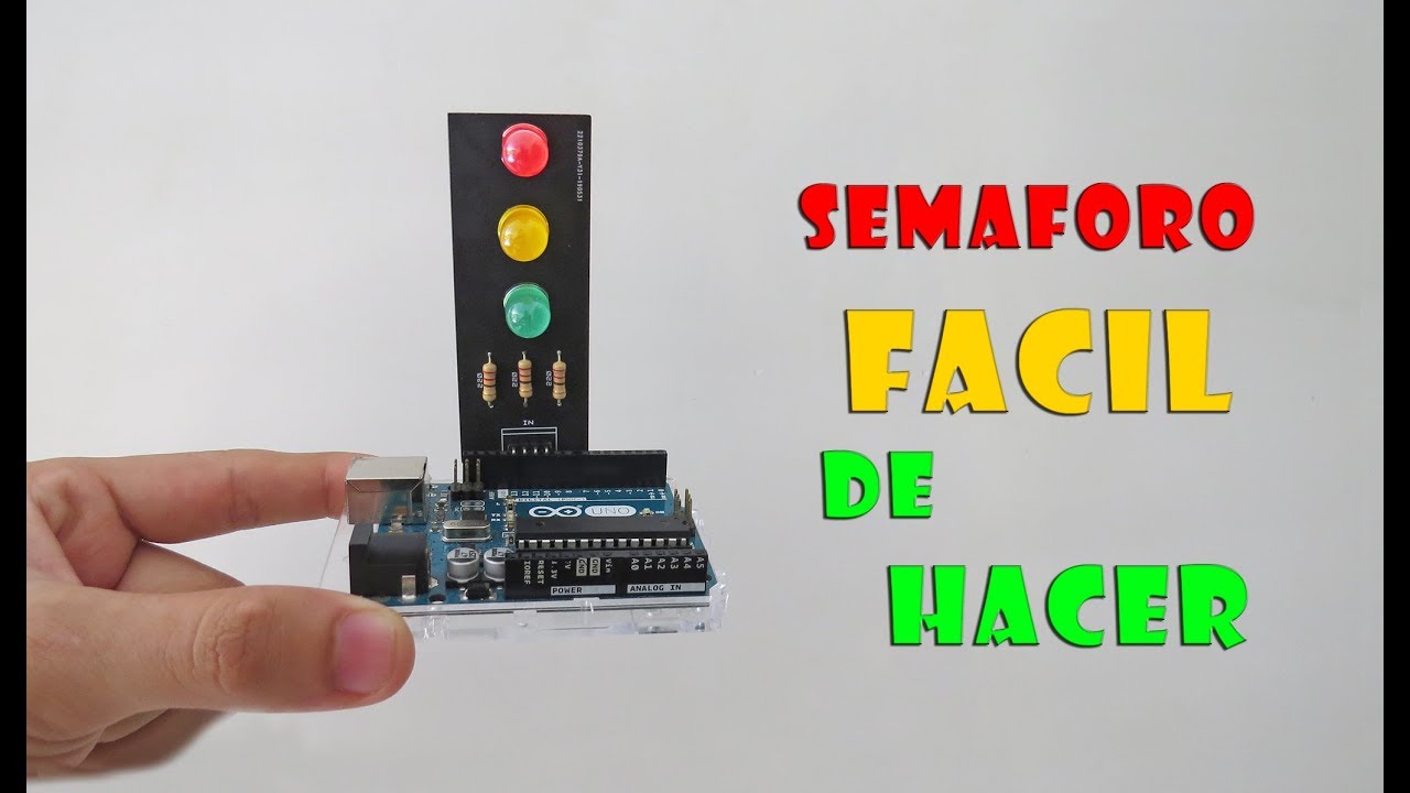 Como Programar Un Semaforo Con Arduino Ideatronic Youtube