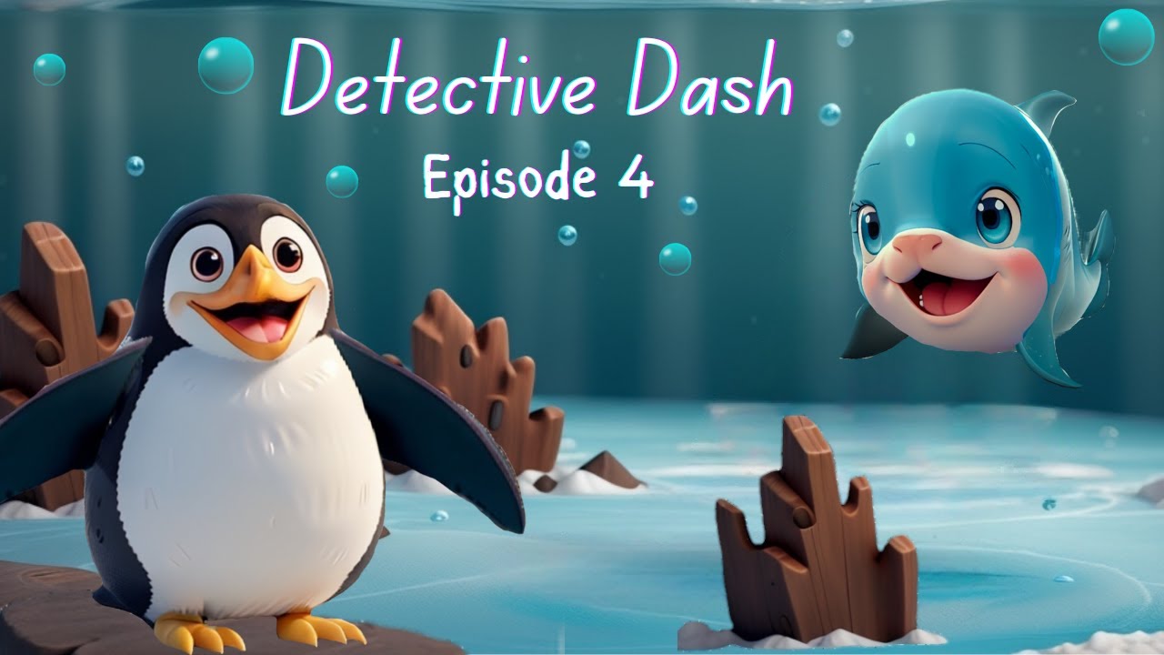Detective Dash {Ep-4} ||The Lost Penguin|| #kidsstoriesinenglish - YouTube