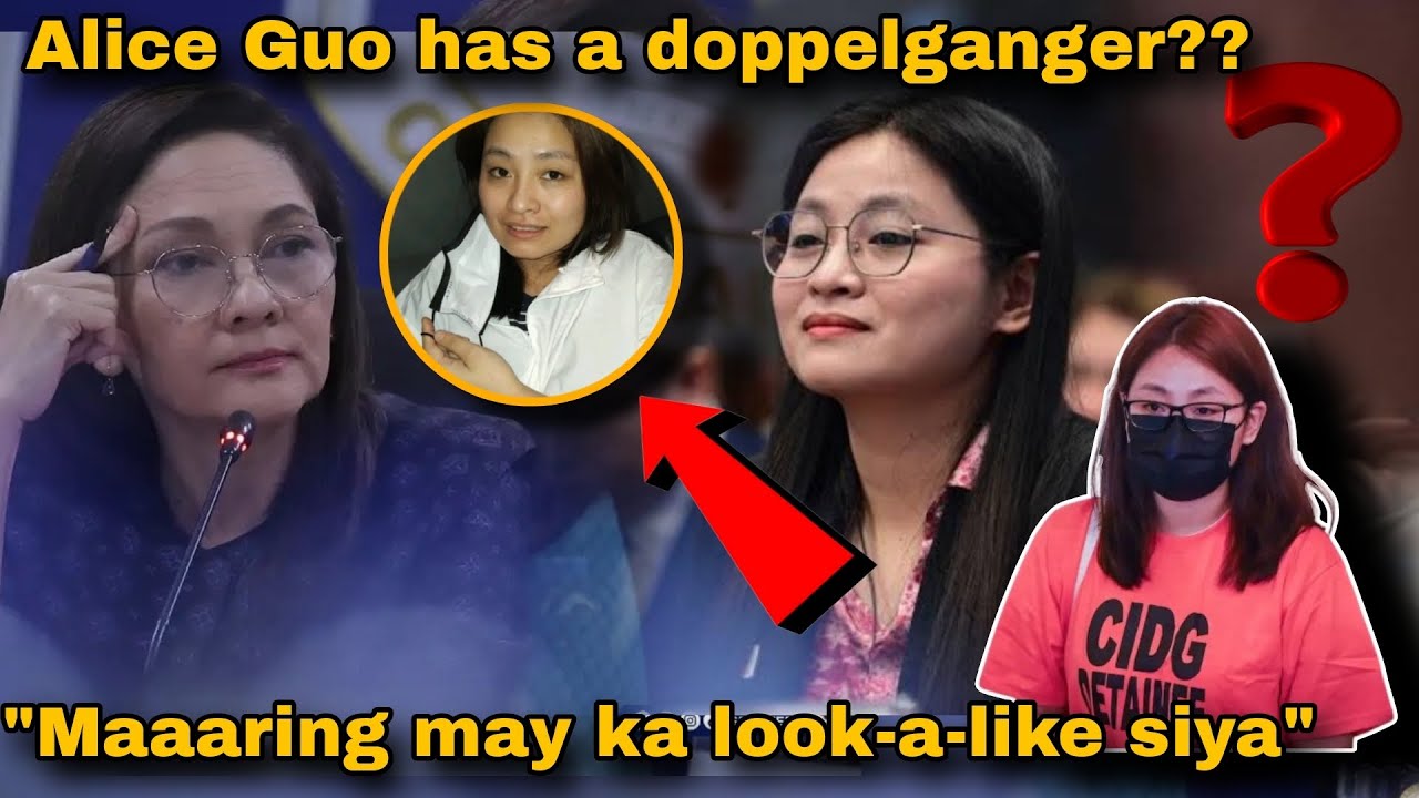 ALICE GUO, may DOPPELGANGER?? Siya nga ba ang na HULI o may KAMUKHA ...