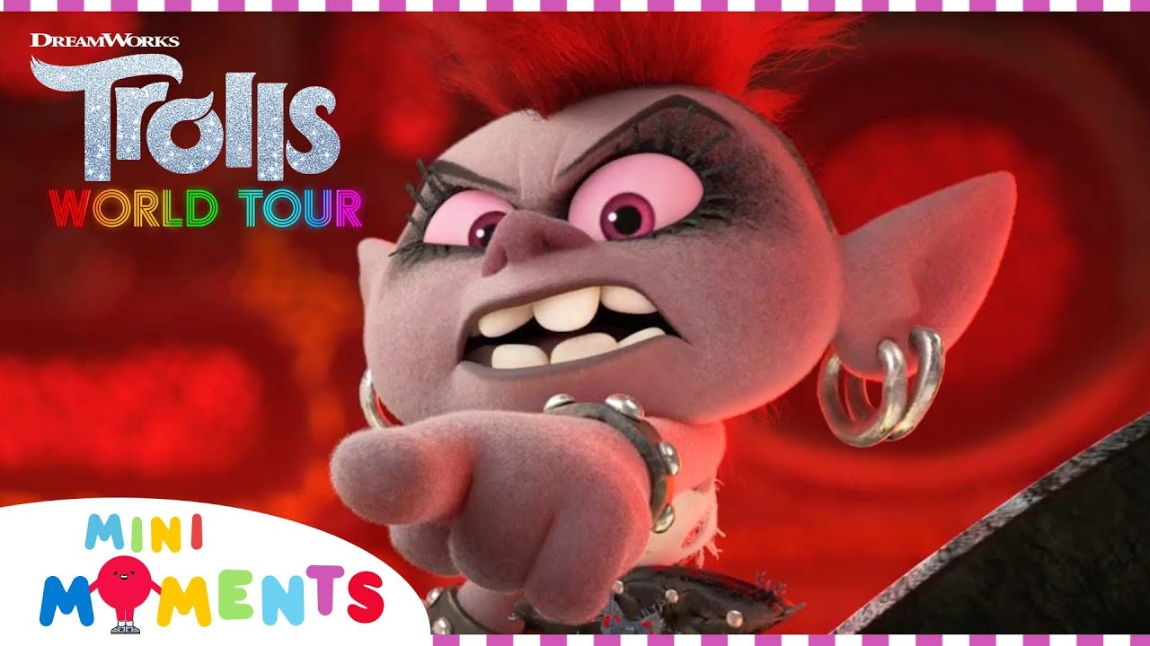 Rock and Roll Destruction 🤘 | Trolls World Tour | Movie Moments | Mini ...