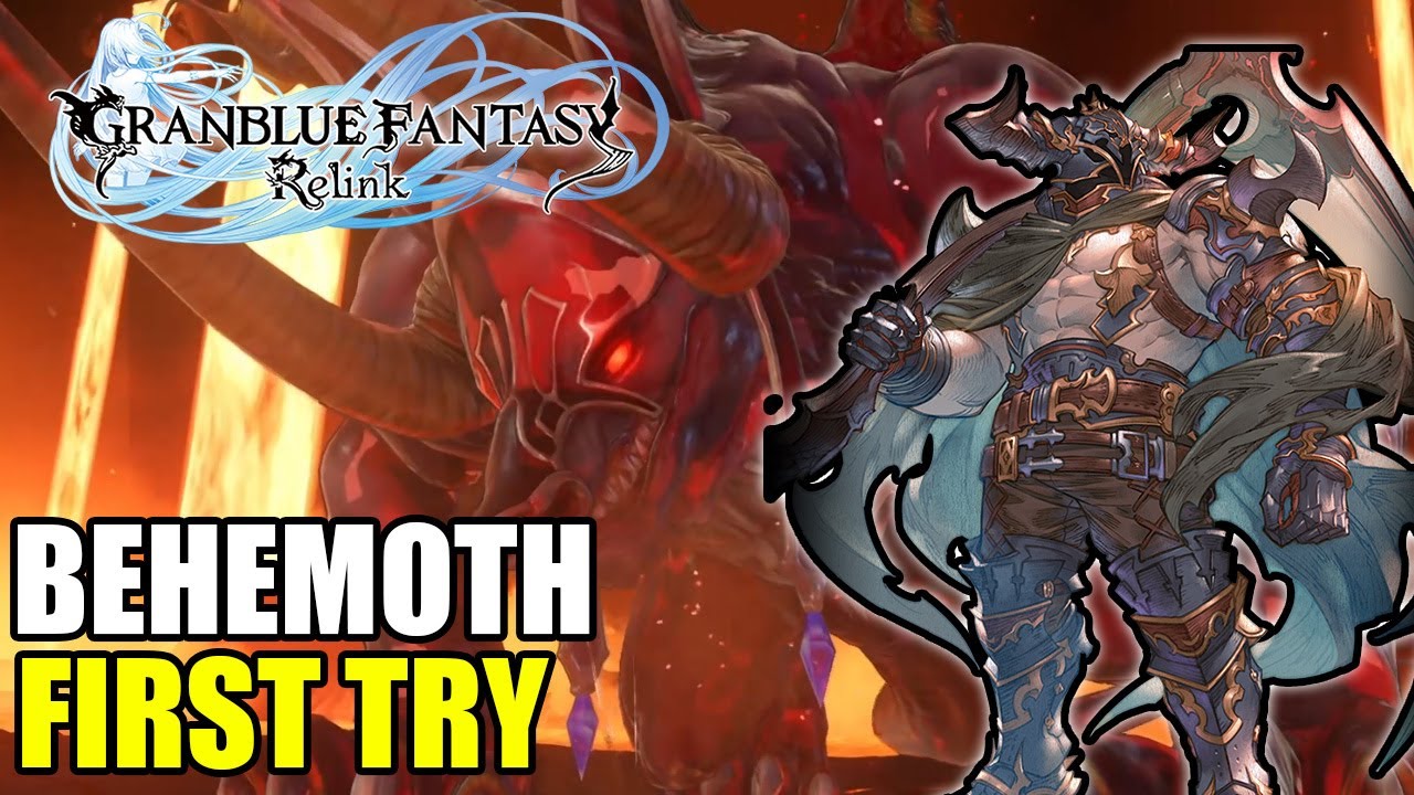 Killing Behemoth First Try | Vaseraga Gameplay | Post-Game | Granblue ...