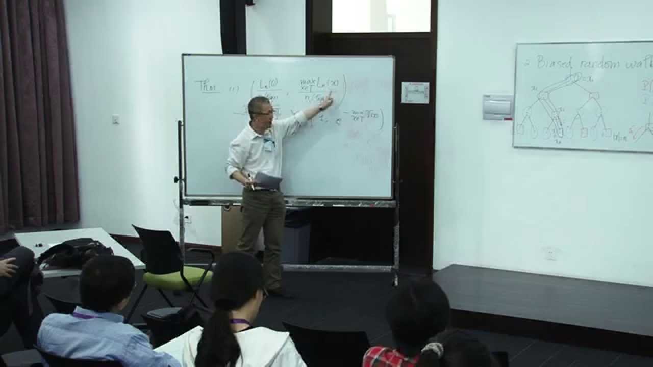 Zhan Shi: The Most Visited Sites of Biased Random Walks on Trees - YouTube