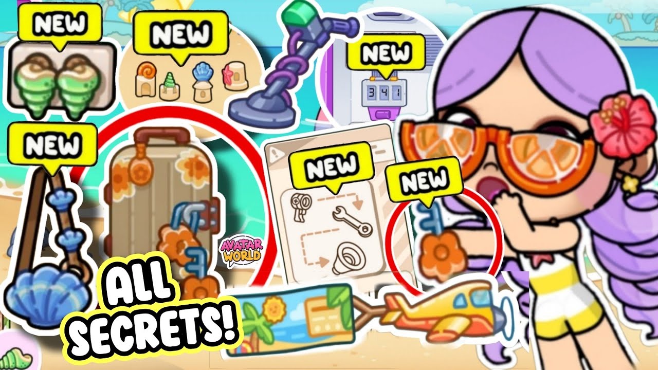 **REVEALING ALL SECRETS** IN NEW ISLAND BEACH & AIRPLANE UPDATE IN ...