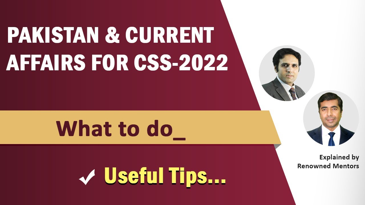CSS Pakistan affairs | Current Affairs for CSS-2022 | scoring trend in ...