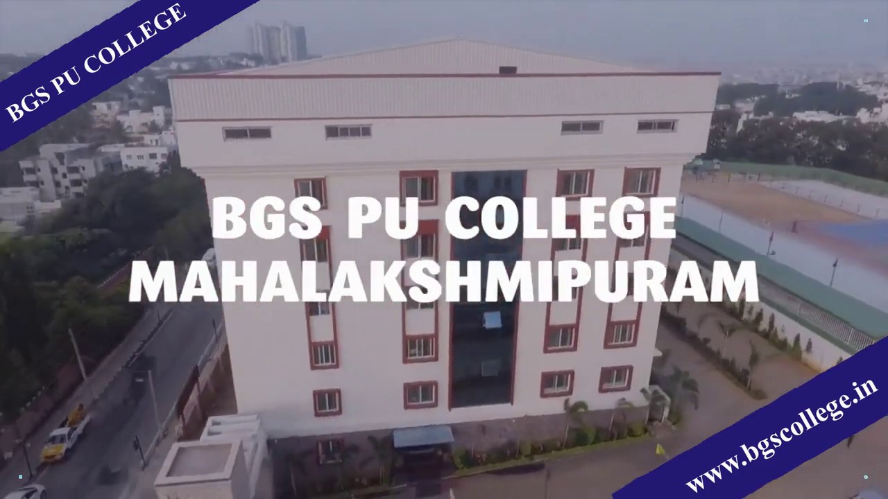 bgs pu college mahalakshmipuram - YouTube